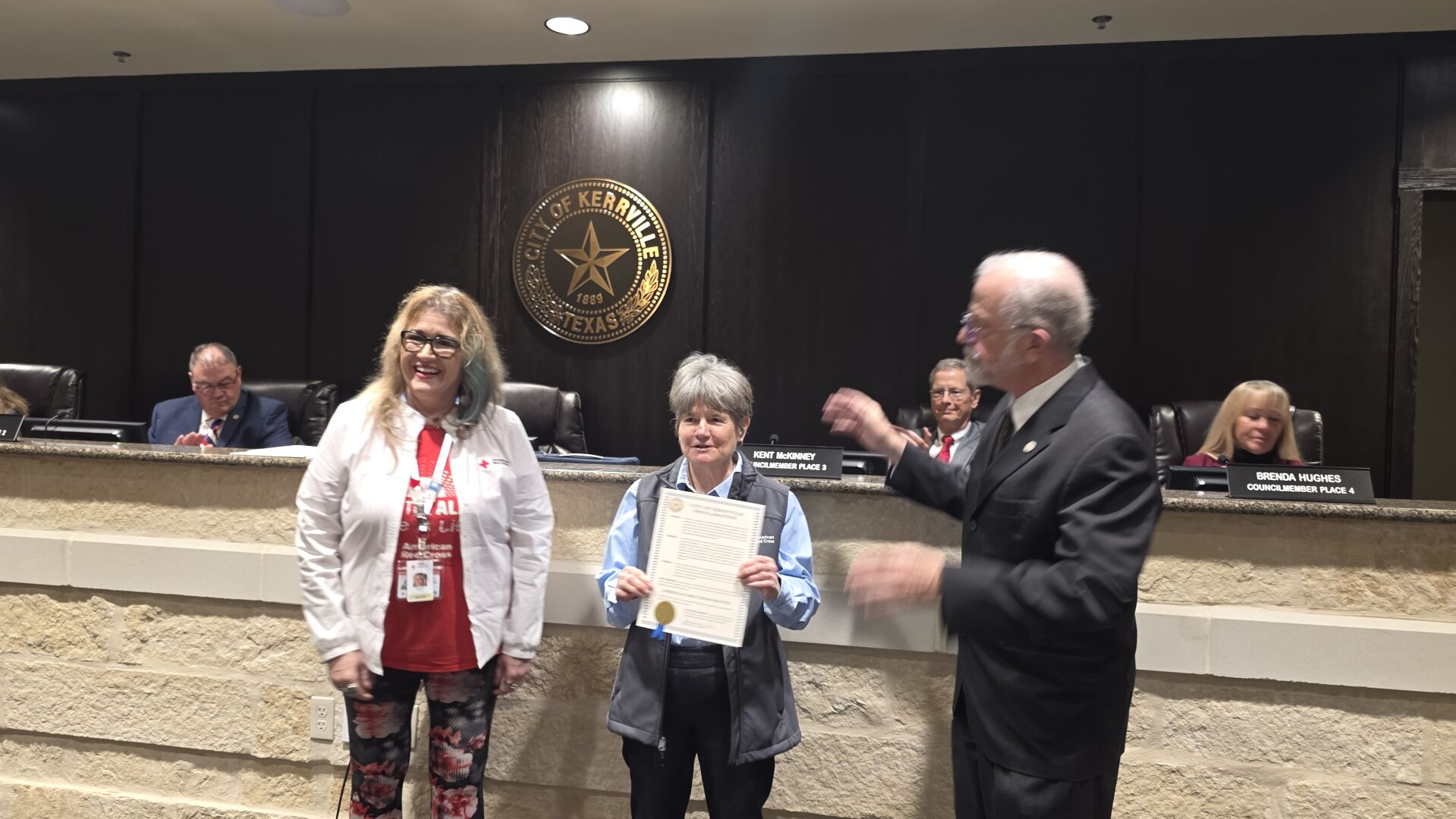 City of Kerrville honors Hill Country Red Cross with Red Cross Month ...
