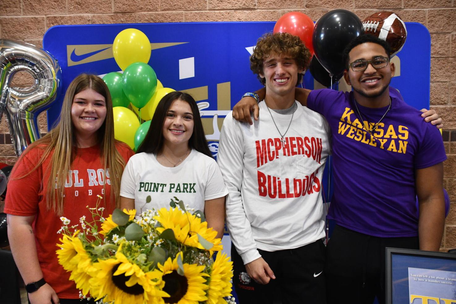 Four Tivy student-athletes sign up to play college sports | Sports ...