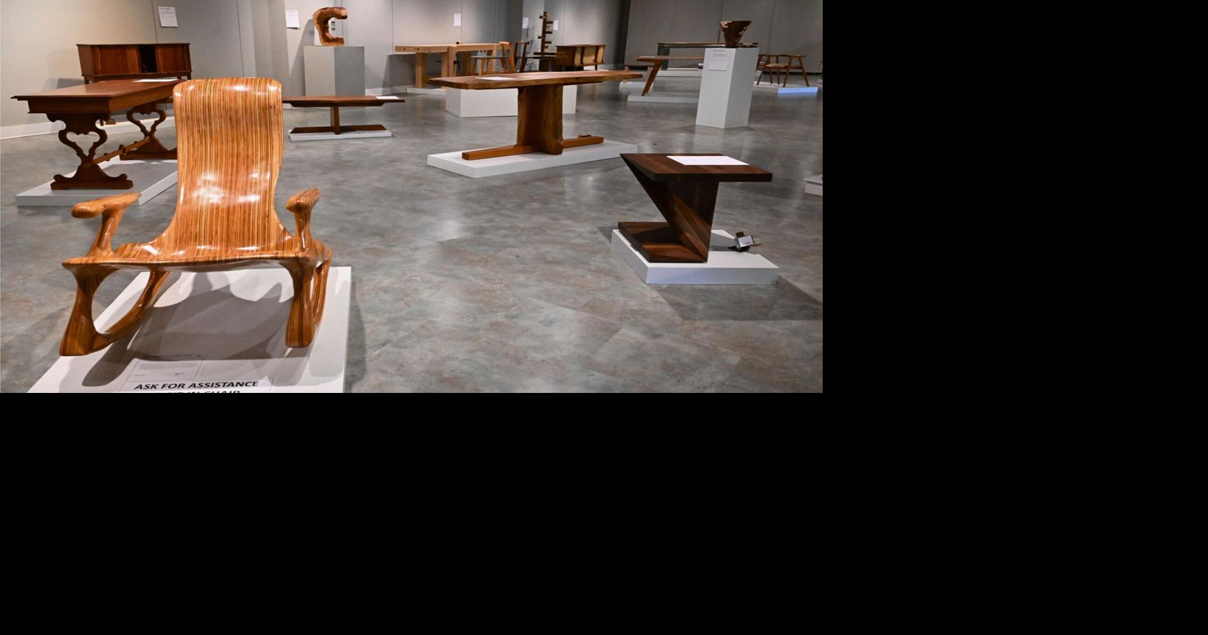 One-of-a-kind wood furniture on display at KACC | Lifestyles ...
