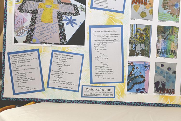 Church hosts art show highlighting works of refugees once held in Texas ...