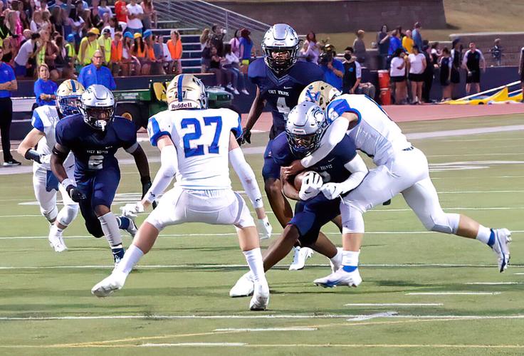 Tivy Antlers tested against Class 6A Killeen Shoemaker Friday night ...