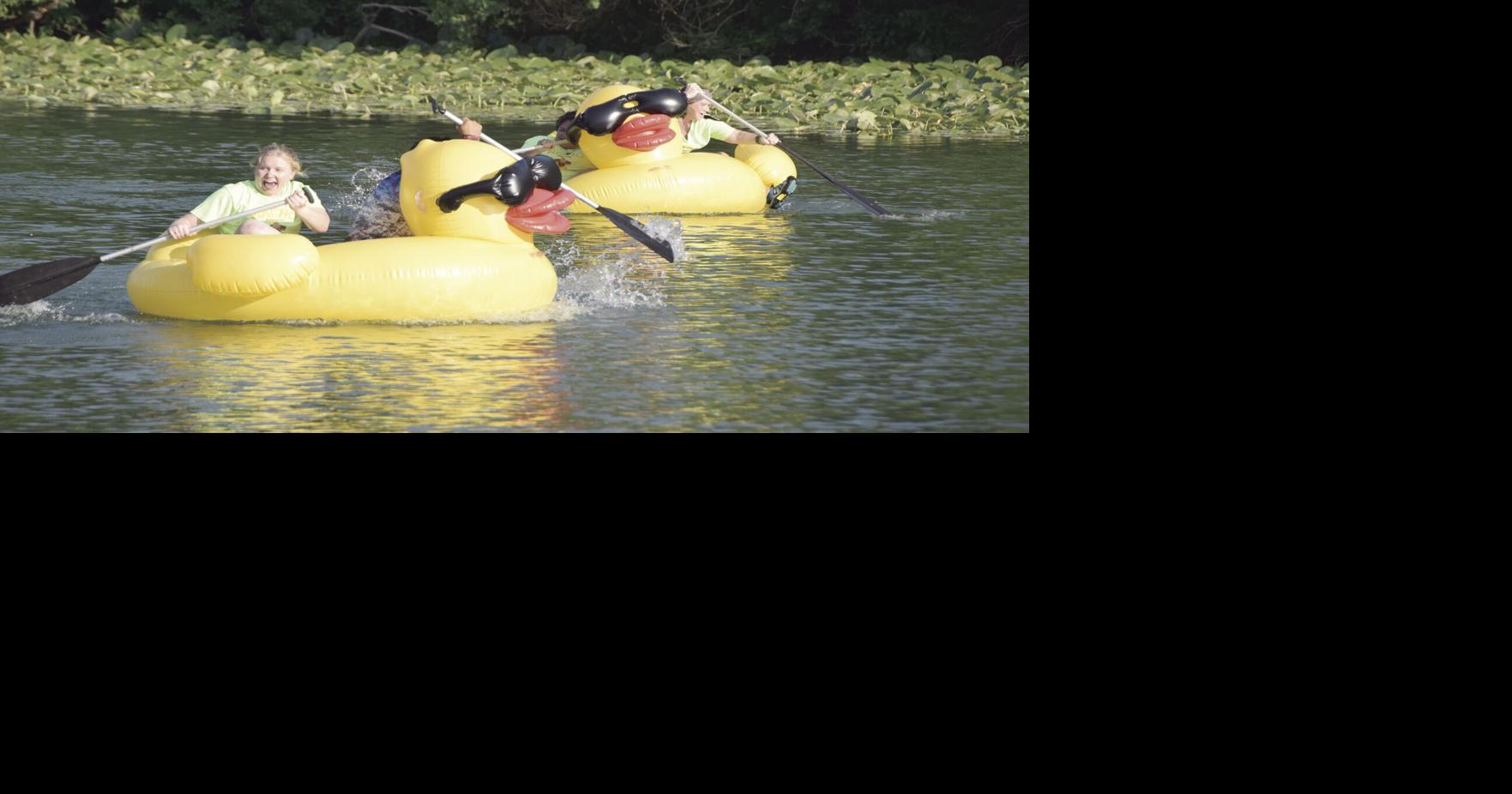 Duck Derby all it was quacked up to be: 10,000 ducks flood Guadalupe ...