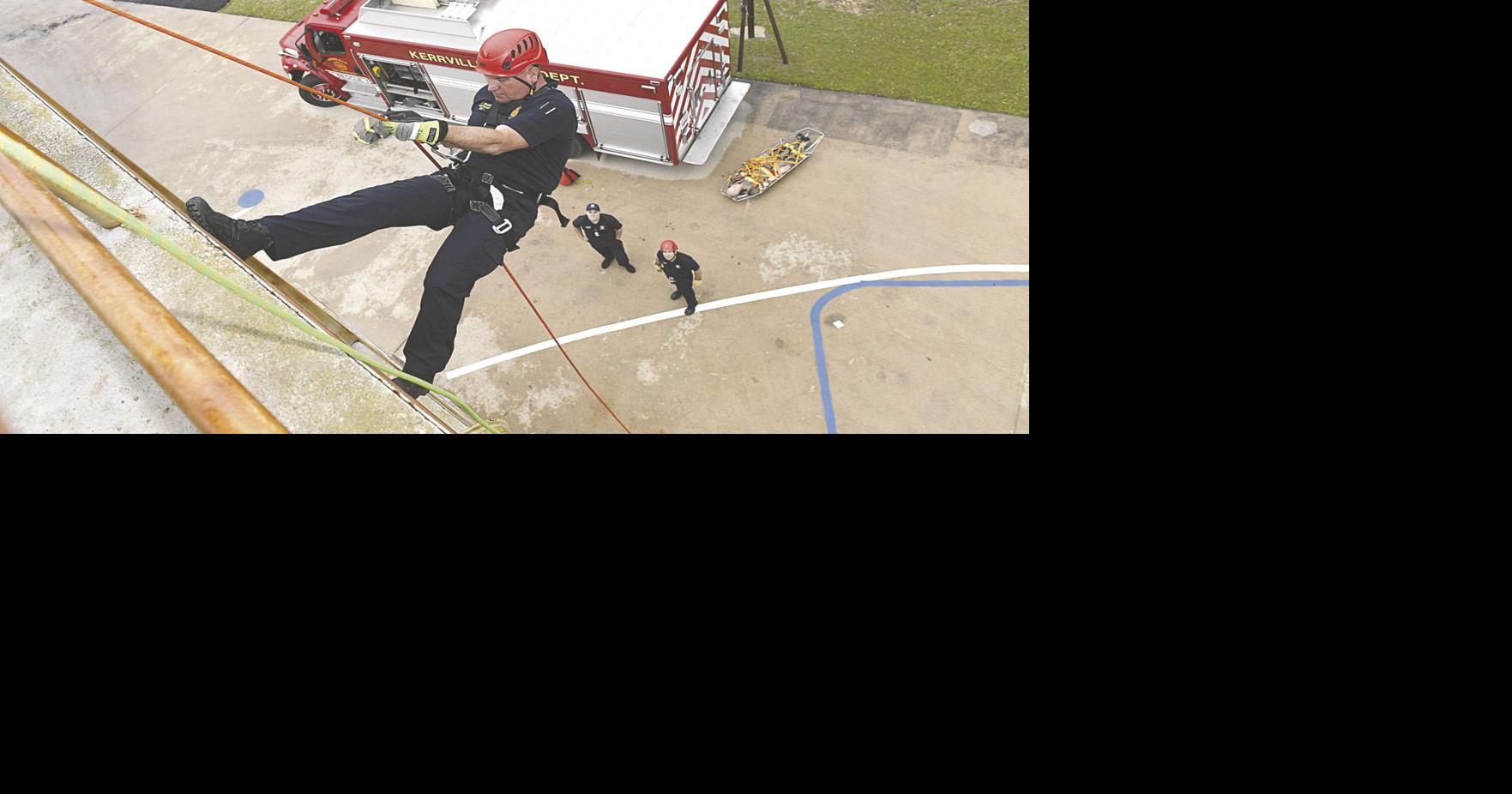 Learning the ropes: KFD team keeps skills sharp for safe rappelling ...