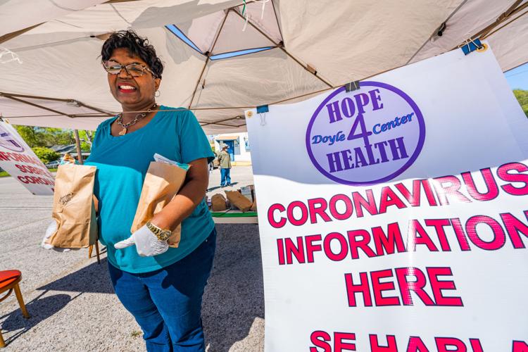 Photo gallery: Keeping the community fed, informed at Doyle School ...