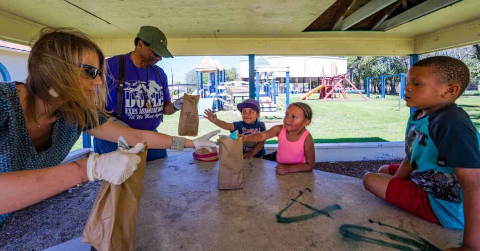 Photo gallery: Keeping the community fed, informed at Doyle School ...