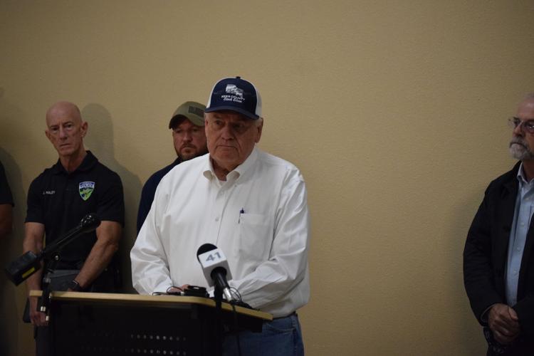 Judge Rob Kelly addresses flood updates in press conference | News ...
