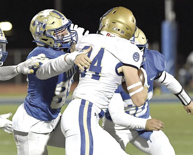 Tivy Antler football season ends with emotional Senior Night loss ...