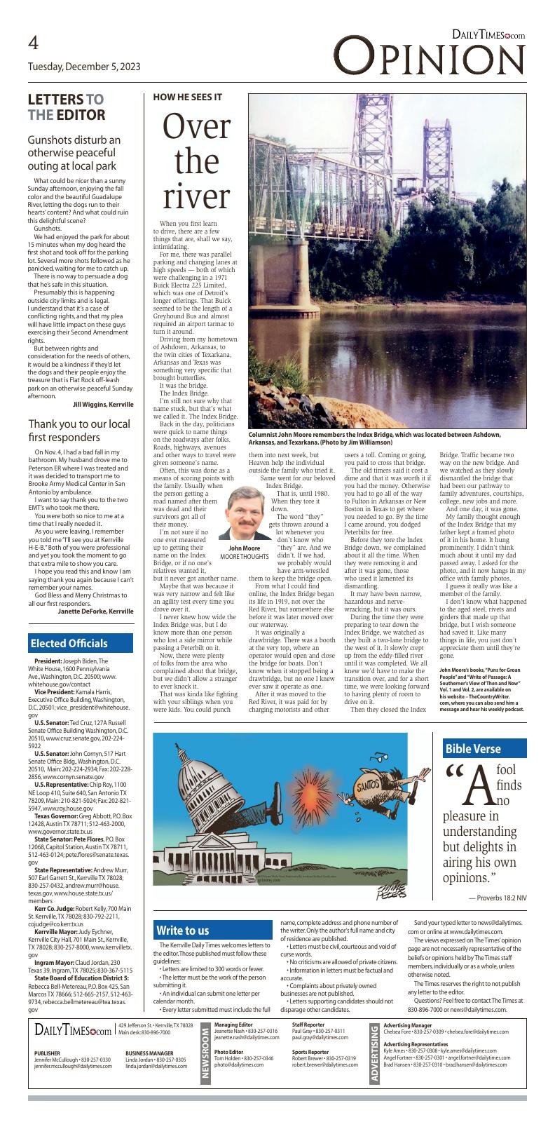 Page A4 | e-Editions | dailytimes.com