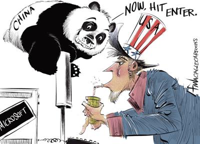 Frank Hansen cartoon | Cartoons | davisenterprise.com