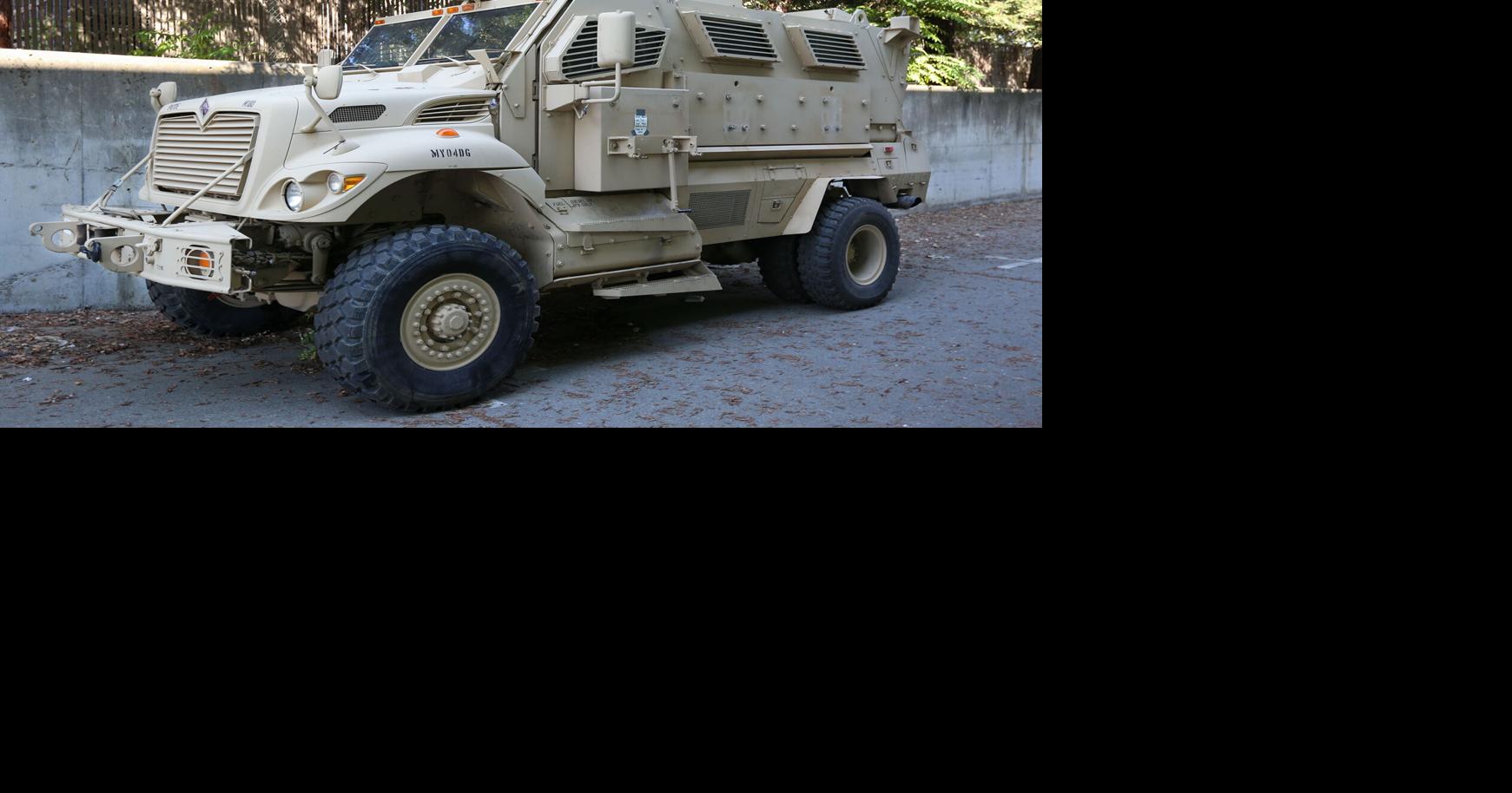 Sheriff lacks support for MRAP; county supervisors to take up issue ...