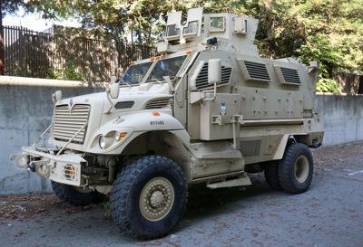 Sheriff lacks support for MRAP; county supervisors to take up issue ...