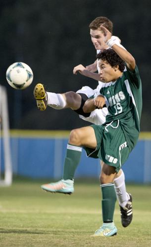 Jesse Hopp and Tim Baxter DHS boys soccer vs. Monterey Trail photos ...
