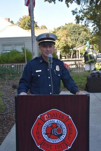 Never forget: Davis firefighters pay annual 9/11 tribute | News ...