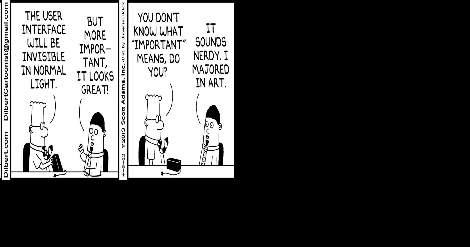 Dilbert | Features | davisenterprise.com