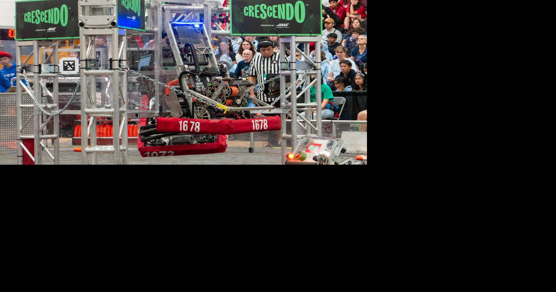 Davis robotics team finishes as finalists at Sacramento Regional | Game ...