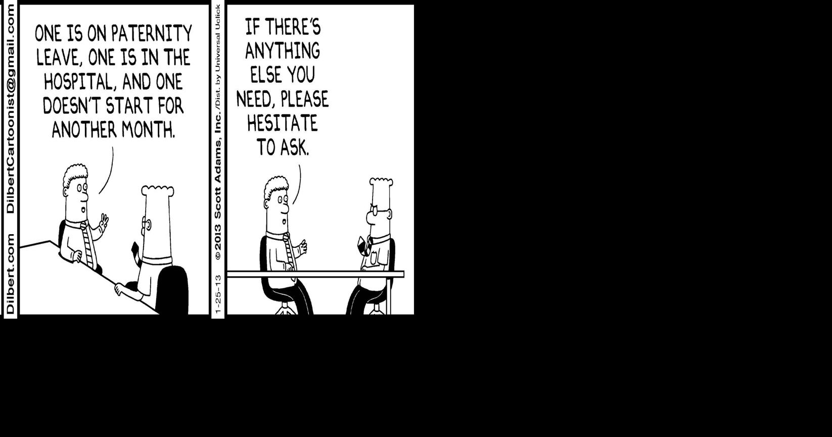 Dilbert | Features | davisenterprise.com
