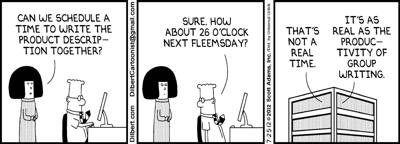 dilbert schedule