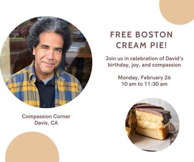 Celebrate 'Compassion Guy' Breaux's birthday with Boston cream pie ...