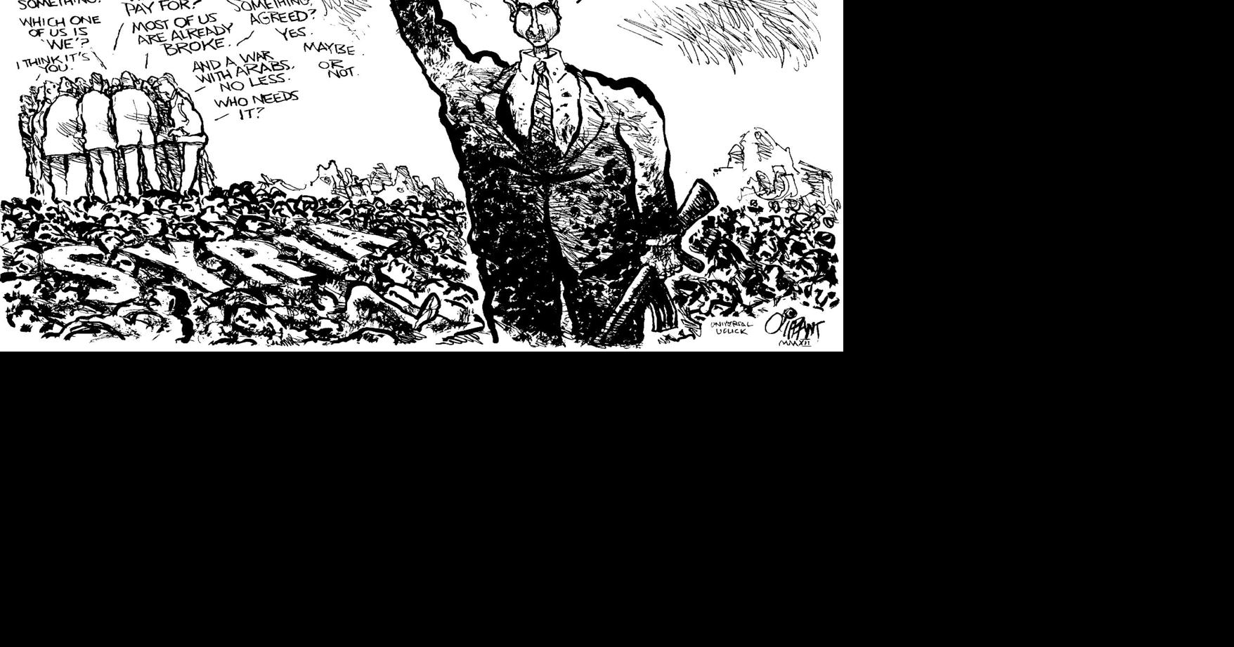 Pat Oliphant cartoon | Cartoons | davisenterprise.com