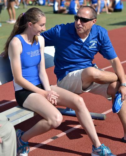 Alaina King and coach Spencer Elliott DHS track and field feature ...