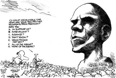 Pat Oliphant cartoon | Cartoons | davisenterprise.com