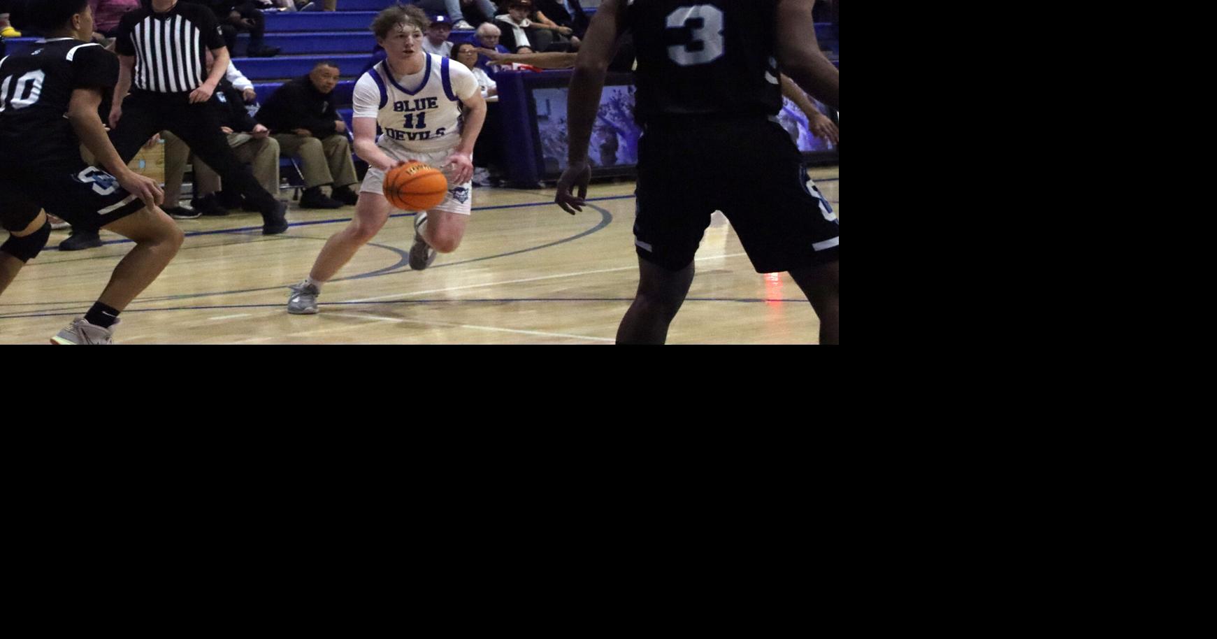 Basketball: Blue Devil boys can’t keep up with Huskies | Blue Devils ...