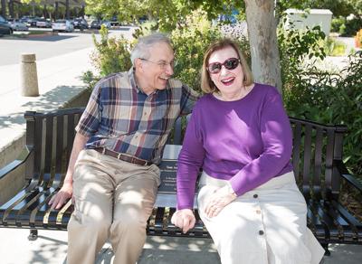 Tom and Joan Sallee bench photos | Do-not-import | davisenterprise.com
