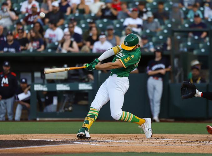 Soderstrom's, A’s big hits end losing skid | Sports | davisenterprise.com