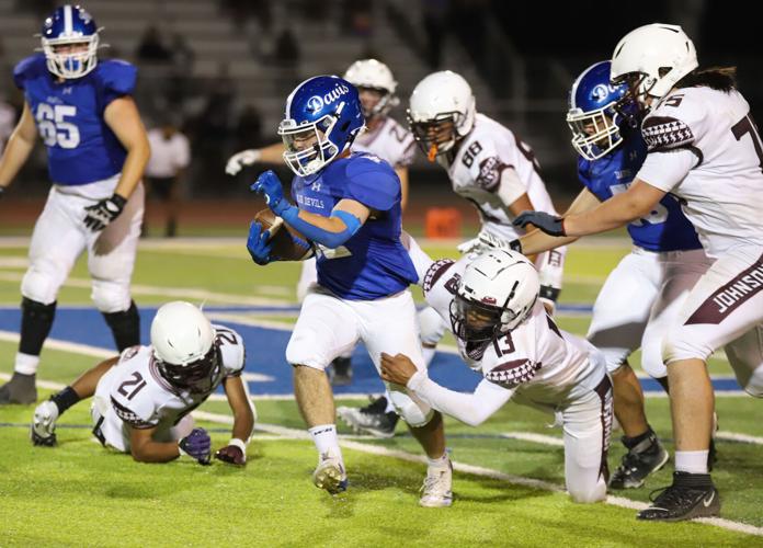 DHS football lights-out versus Johnson | Sports | davisenterprise.com