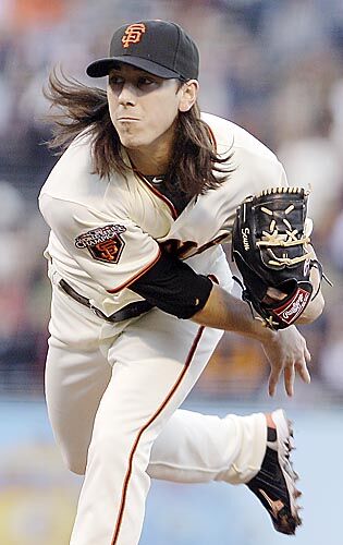 Giants Tim Lincecum against Pads photo | Do-not-import ...