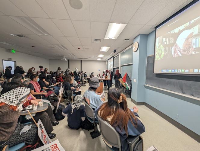 Campus protest highlights cancellation of Palestinian voices | News ...