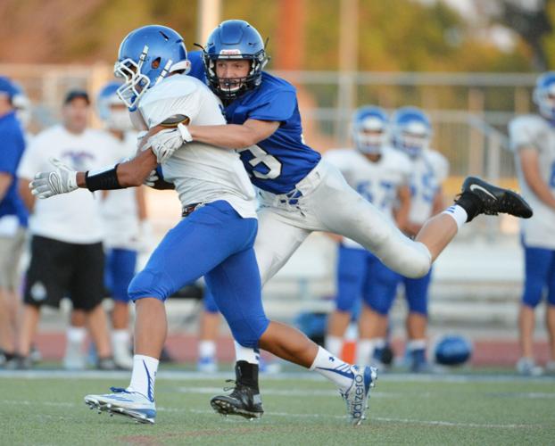 Cole Morse and Ian McIsaac DHS football scrimmage vs. Folsom photos ...