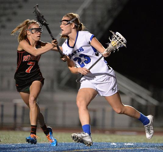 Julia Zabala and Nicole Pugh DHS girls lacrosse vs. Redwood photos | Do ...