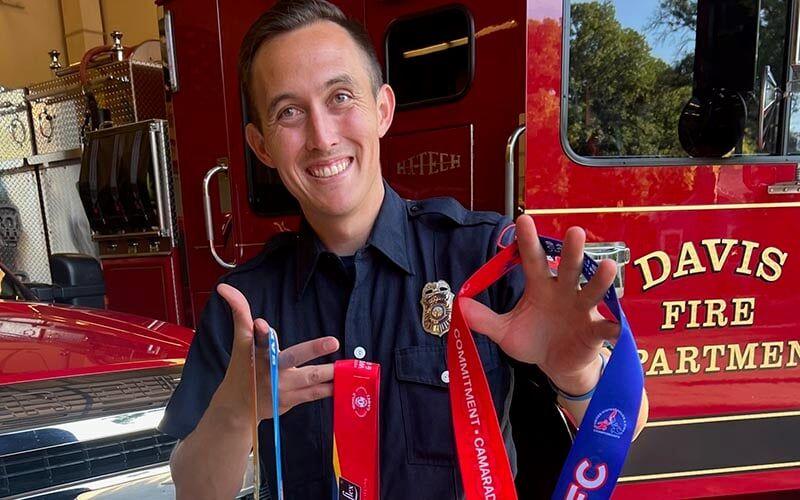 Davis firefighter goes for the gold — again | News | davisenterprise.com