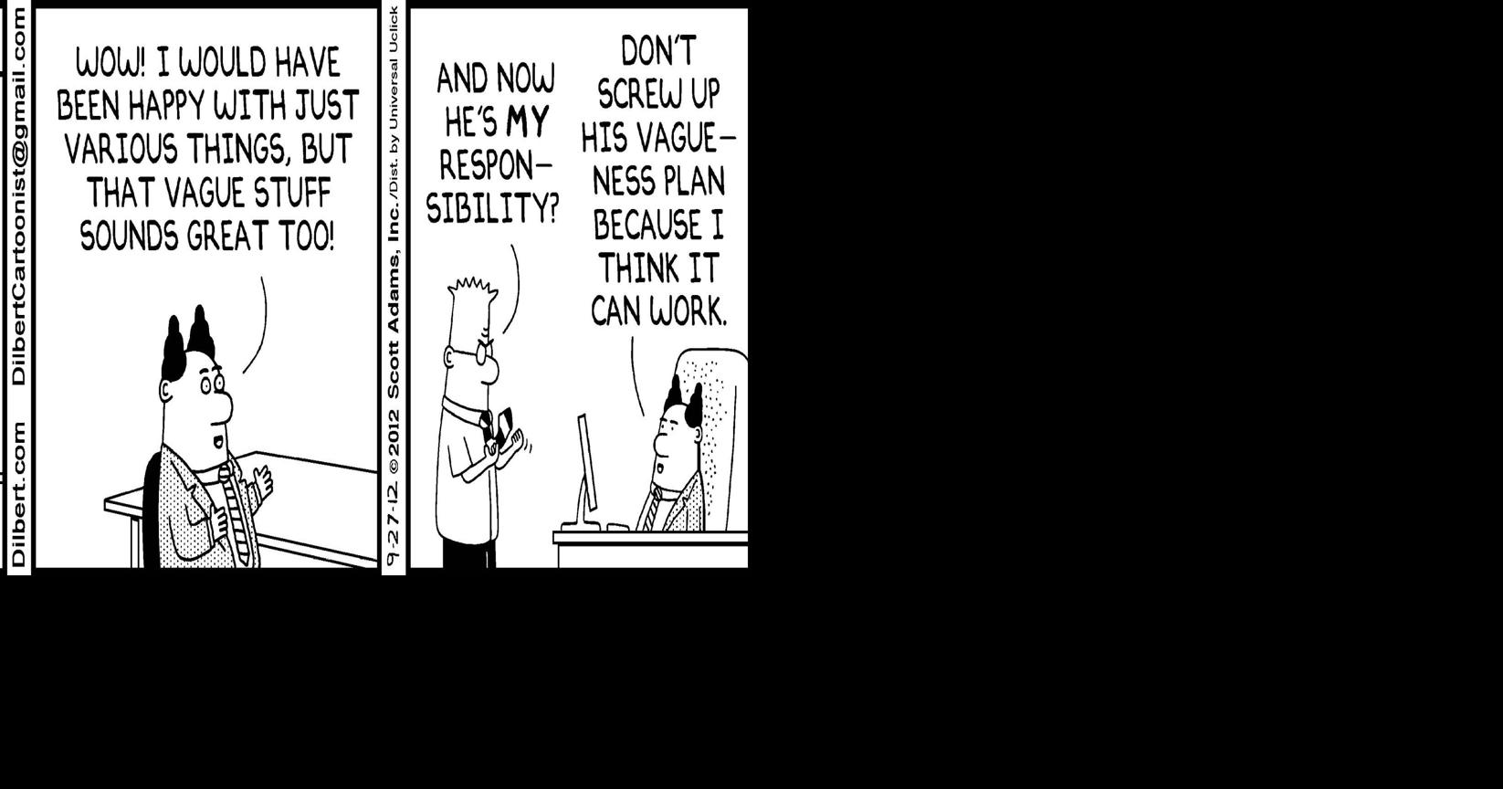 Dilbert | Features | davisenterprise.com