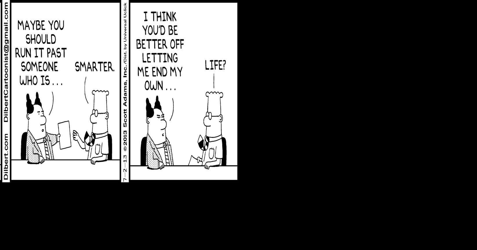 Dilbert | Features | davisenterprise.com