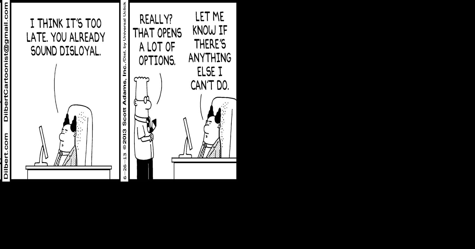 Dilbert | Features | davisenterprise.com