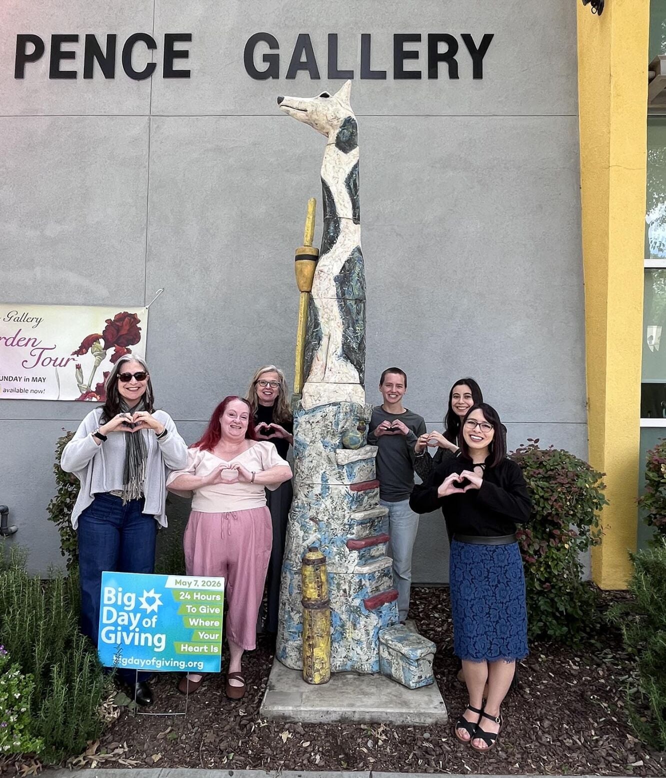 Pence Gallery: Building Community through Big Day | Arts ...