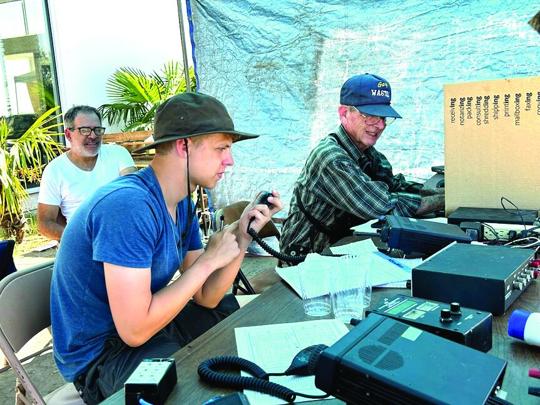 Radio clubs demonstrate emergency comms | News | davisenterprise.com