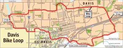 Visitors’ Guide: Davis Bike Loop map | Features | davisenterprise.com