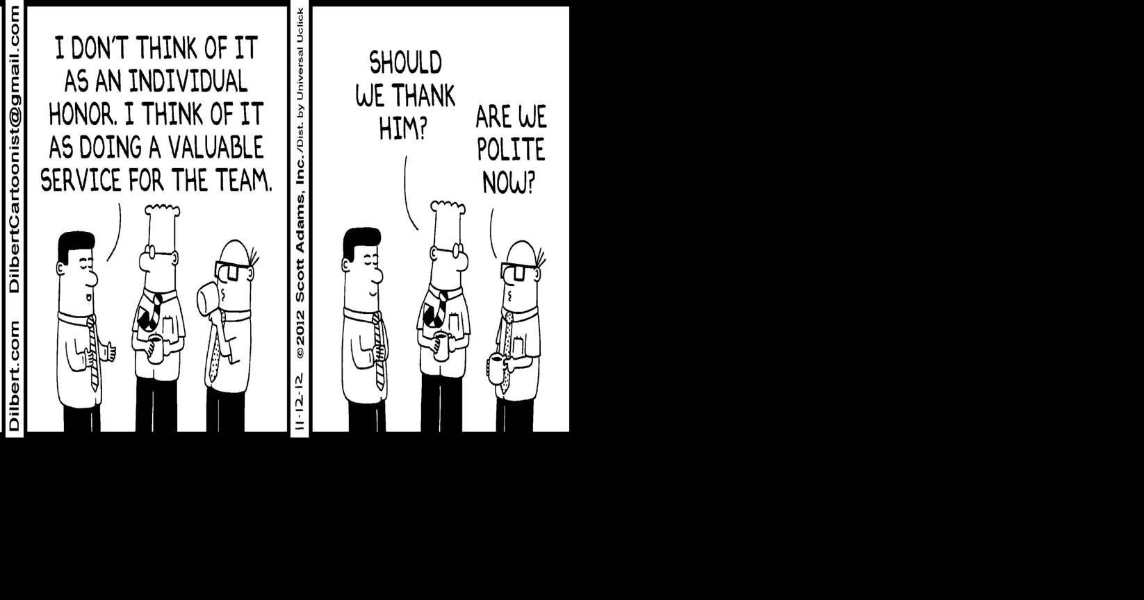 Dilbert | Features | davisenterprise.com