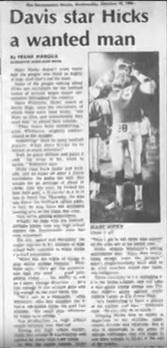 Hicks: a Blue Devil legend looks back | Sports | davisenterprise.com