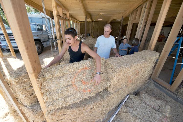 Straw-bale construction photos | Do-not-import | davisenterprise.com