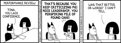 dilbert performance evaluation