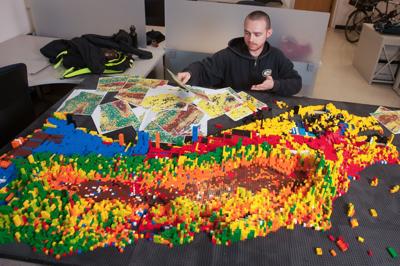 Constructing California with 32,000 Lego bricks | UC Davis ...
