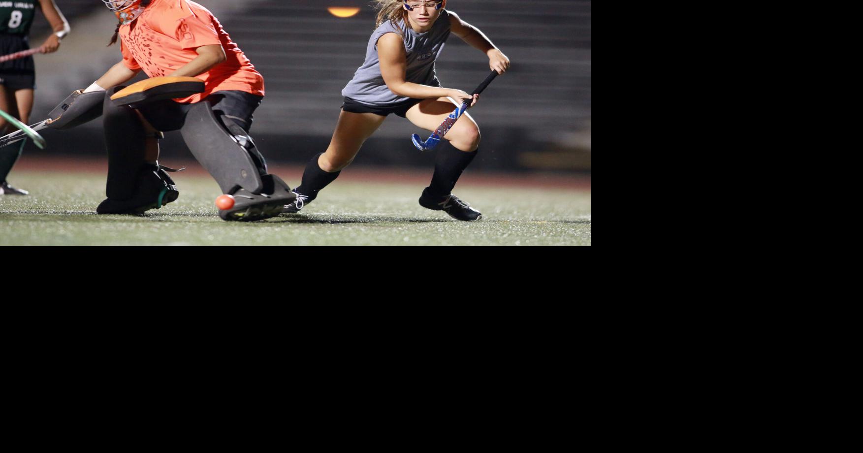 Whitney Sacramento and Rachel Foley DHS field hockey vs. River Valley ...