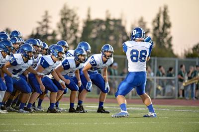 DHS football team warm-up file photo | Do-not-import | davisenterprise.com