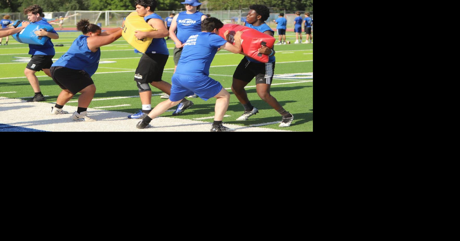 Football: Blue Devils continue work on field | Blue Devils ...
