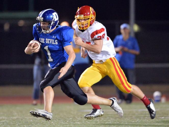 Gabriel Fong, Nash Nunes and Bailey Yarrow DHS football vs. Jesuit ...