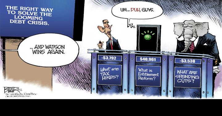 The obvious answer | Cartoons | davisenterprise.com